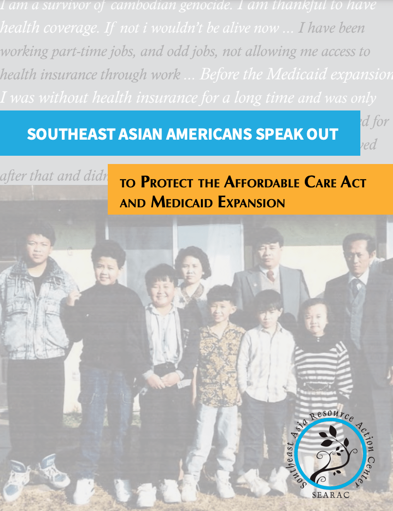 Southeast Asian Americans Speak Out to Protect the Affordable Care Act ...