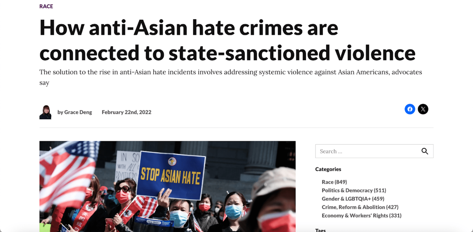 Anti-Asian Hate Resource Hub - SEARAC