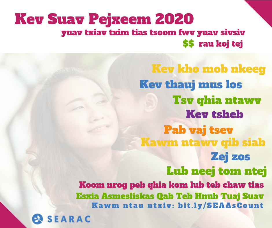 SEARAC Census Factsheets Available in Hmong - SEARAC