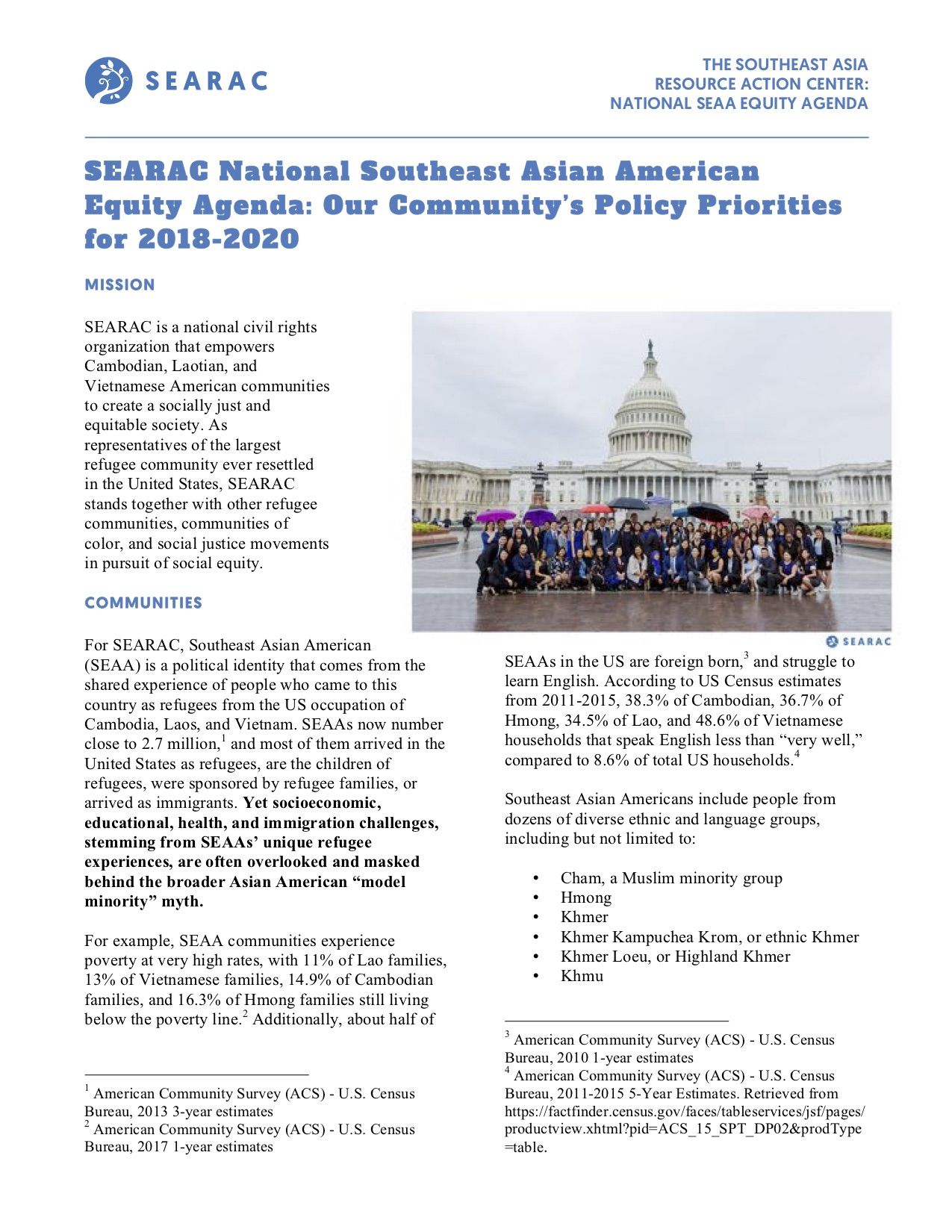 National Southeast Asian American Equity Agenda: Our Community's Policy ...